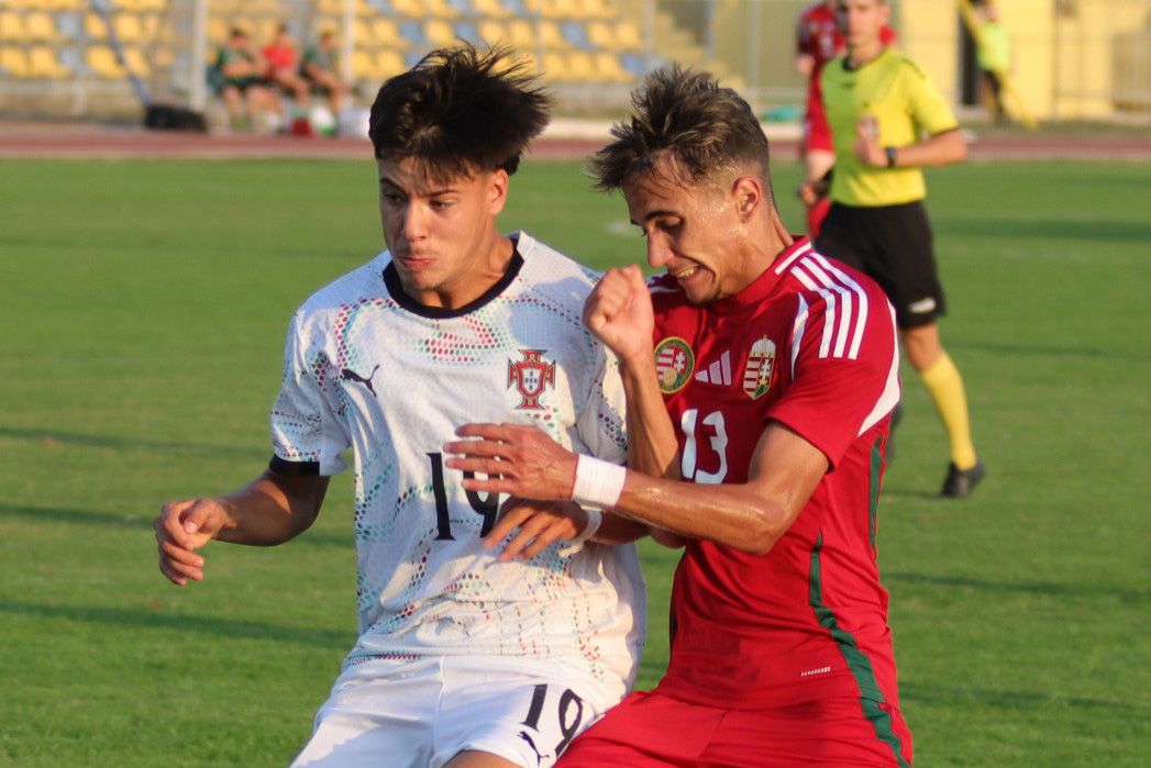 Horváth Tamás mindhárom U19-es válogatott meccsen pályára lépett a ...